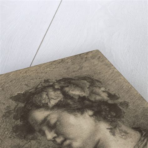 Head Of A Sleeping Bacchante Posters Prints By Gustave Courbet