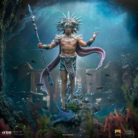Marvel King Namor Black Panther Wakanda Forever Deluxe Art 1 10 Scale