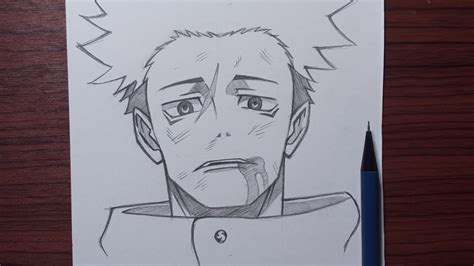 How To Draw Itadori Yuji Easy Step By Step Youtube