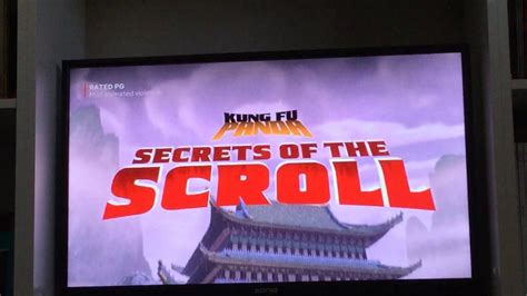 Kung Fu Panda Secret Of The Scroll Netflix Intro YouTube