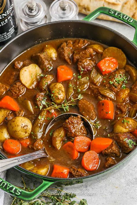 Beef Guinness Stew Recipe Kitchenstuff