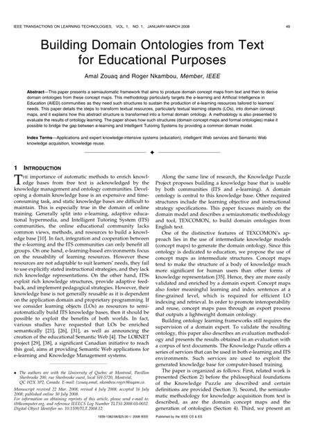 pdf building domain ontologies from text for educational purposes