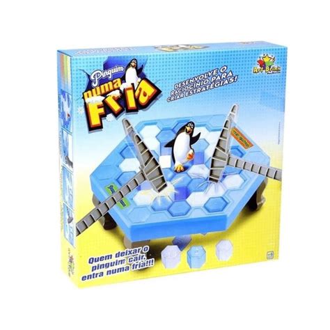 Jogo Pinguim Numa Fria Quebra Gelo Shopee Brasil