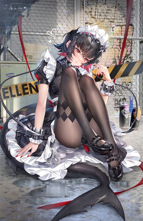 Ellen Joe Zenless Zone Zero Drawn By Melailai Danbooru