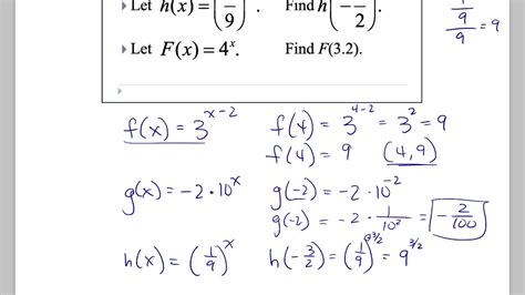 3 1 exponential functions lecture youtube