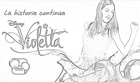 Dessins Gratuits à Colorier Coloriage Violetta à imprimer