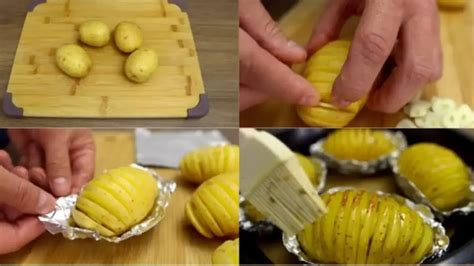 Recette de Pommes de Terre à lAil et au Beurre au Four E SAVOIR