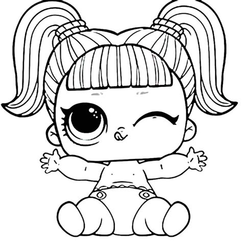 Lol Doll Coloring Pages To Print Coloring Images And Photos Finder