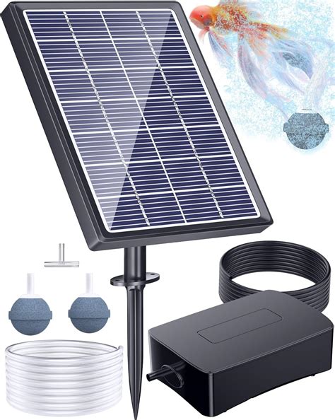 Biling Solar Air Pump Review Hydroponic Gardening