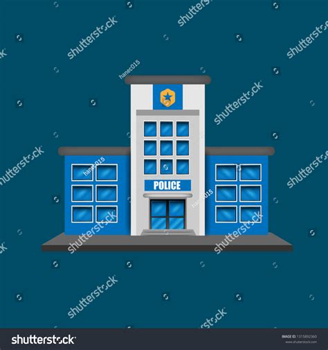 Kartun Logo Balai Polis 25d Construction Police Station Png Image And