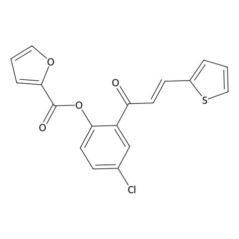 Buy 4 Chloro 2 2E 3 Thiophen 2 Yl Prop 2 Enoyl Phenyl Furan 2