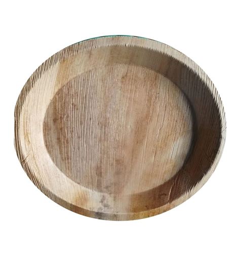 10inch Round Areca Leaf Plate At Rs 8 Piece Pakku Mattai Plate In