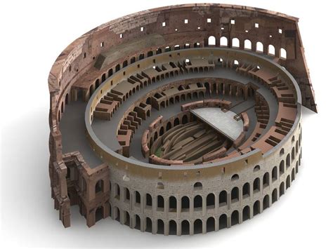 Colosseum Rome Floor Plan Infoupdate Org