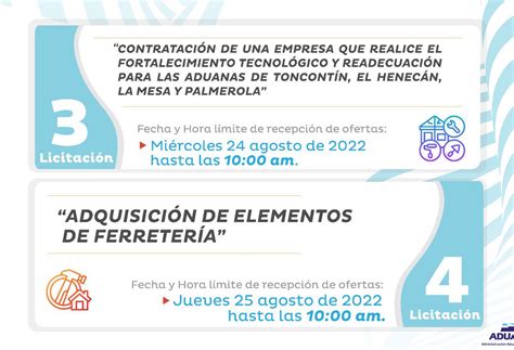Aduanas Honduras On Twitter AVISO DE LICITACIONES Si Eres Proveedor