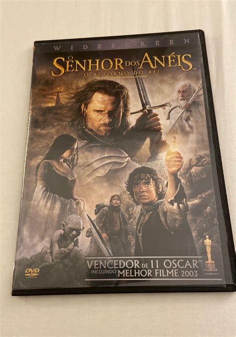 Dvd o Senhor Dos Anéis O Retorno do Rei Filme e Série Usado
