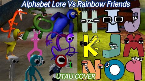 Alphabet Lore Vs All Rainbow Friends Sings Friends To Your End