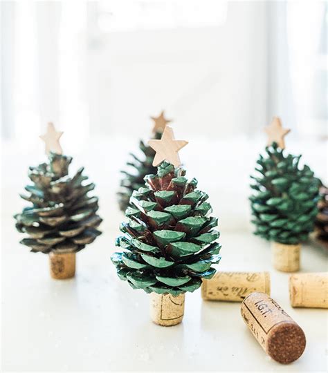 Déco de Noël en bouchon de liège pour orner la maison façon DIY