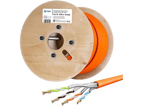 HB DIGITAL CAT 7a Installationskabel S FTP AWG23 LSZH Netzwerkkabel