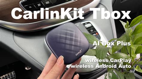 CarlinKit Tbox Plus AI Box Supports Wireless Android 12 0 CarPlay