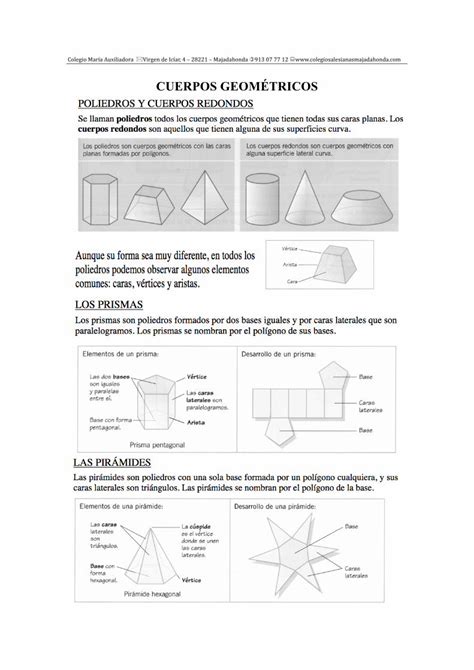 PDF CUERPOS GEOMÉTRICOS PDF fileEn los cuerpos que terminan en