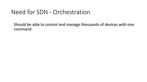 introduction to software defined networking sdn ppt
