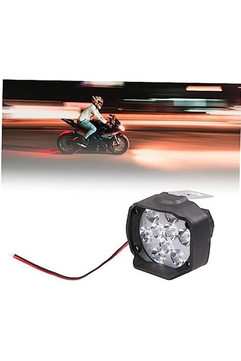 Otoçizgi 9 Led Motosiklet Sis Far Montaj Sis Drl Lamba Scooter