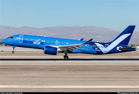 N204BZ Breeze Airways Airbus A220 300 BD 500 1A11 Photo By David