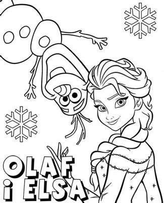 Elsa Kolorowanki Do Druku