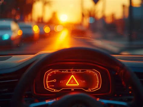 Voyant triangle orange allumé sur Volkswagen Golf signification et