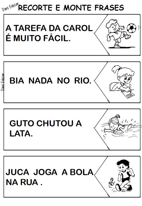 Organizando Frases