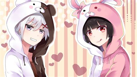 Monokuma And Monomi Danganronpa And 1 More Drawn By Mako Dai Ni Dai