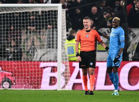 Juve Napoli La MOVIOLA Gol Annullato A Osimhen Bremer Chiede Un