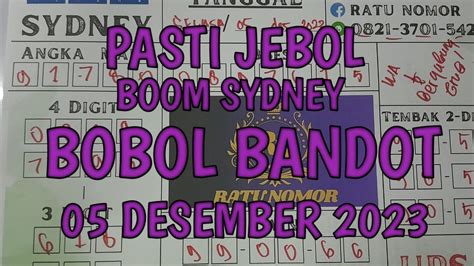 Prediksi Sidney Hari Ini Desember Bocoran Togel Sydney Hari