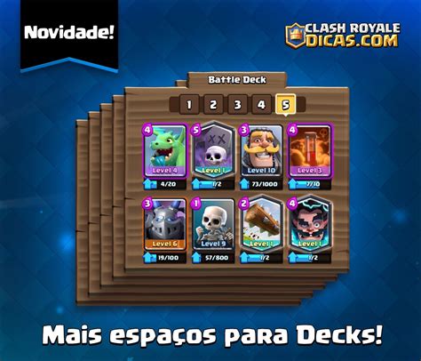 Sneak Peek Mais Espa Os Para Decks Clash Royale Dicas