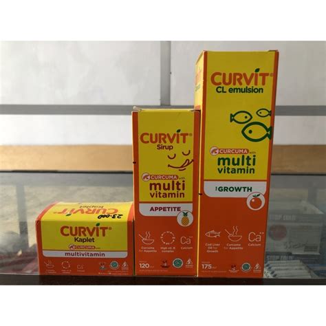 Jual Curvit Tablet Dan Sirup Shopee Indonesia