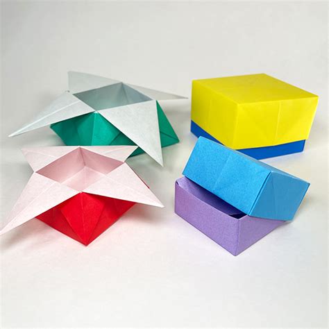 Origami Boxes LA County Library