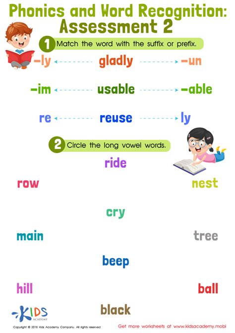 2nd Grade Phonics Worksheets Worksheets Library