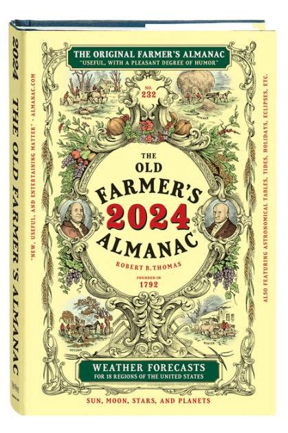 The 2024 Old Farmer S Almanac By Old Farmer S Almanac Paperback