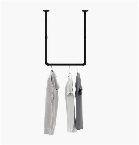 Wieszak Sufitowy Do Garderoby Na Ubrania LOFT 35cm 12644520659