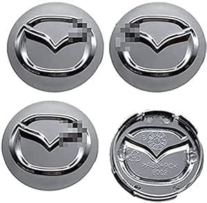 4 Stück Nabenkappen für Mazda Atenza Speed MX3 CX3 CX5 56mm