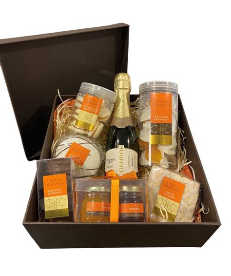 Cesta Caixa Baby Chandon Damasco Nova Flor