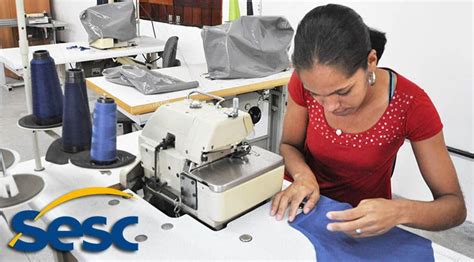 Curso Gratuito de Corte e Costura Sesc 2020 Faça sua Inscrição Sesc