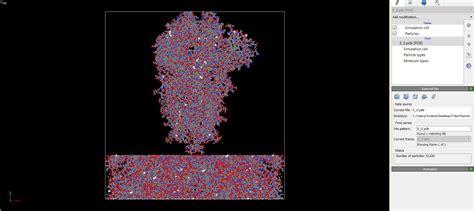 molecular dynamics lammps code that i wrote not behaving as expected some issue with the