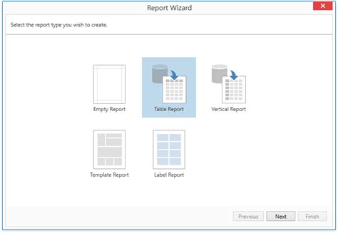 table report reporting tools devexpress documentation