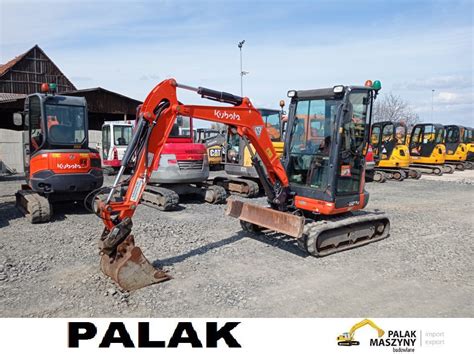 Mini Koparka KUBOTA U27 4 2017 Rok Maszyny Budowlane Najtaniej