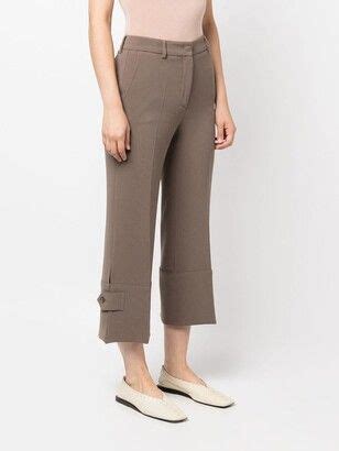 Alberto Biani Tailored Cropped Trousers ShopStyle Di 2024