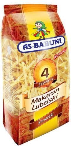 As Babuni Makaron Kluseczki 4 Jajeczny 250G Ceny I Opinie Ceneo Pl