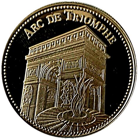 Token Les Plus Beaux Tresors Du Patrimoine De France Arc De Triomphe