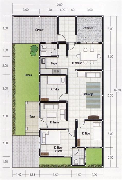 Gambar Denah Sketsa Arsitek Rumah 8x12 Gambar Keren Terbaik Images