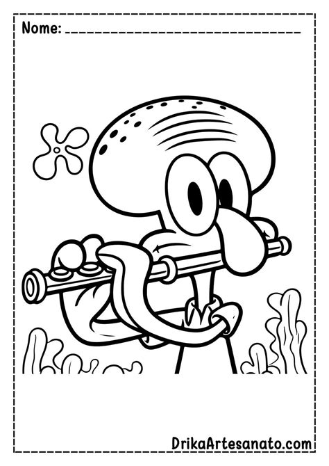 Desenhos Do Bob Esponja Para Colorir Gr Tis Em Pdf